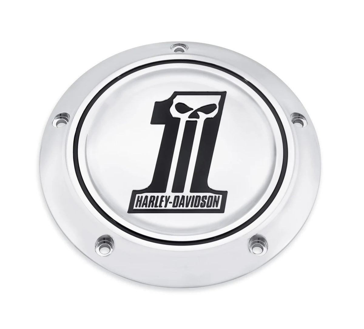 Harley-Davidson Number One Skull Derby Cover – V-Twins Motorcycles