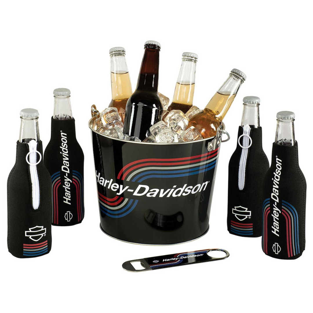 Harley-Davidson Party Ice Bucket Set – V-Twins Motorcycles