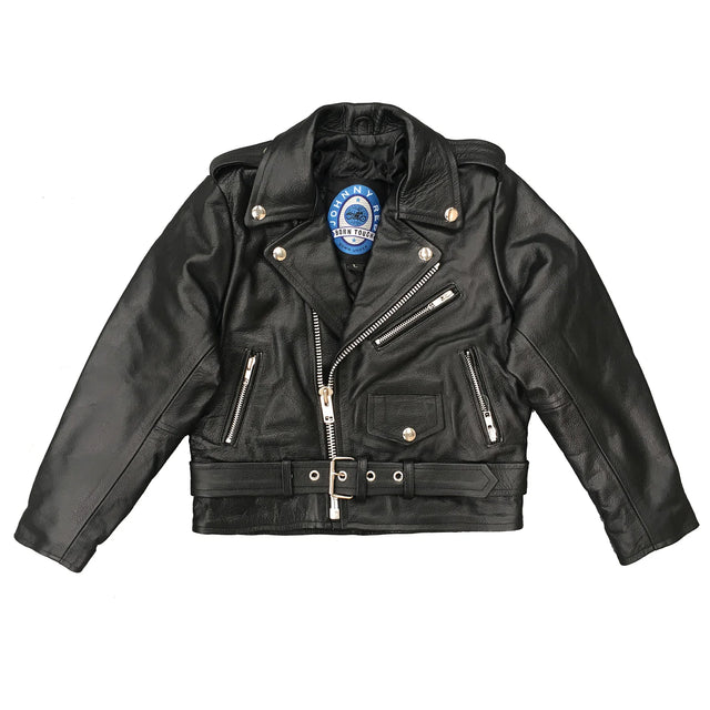 Johnny Reb Kid's Kings Canyon Leather Jacket - Black – V-Twins Motorcycles