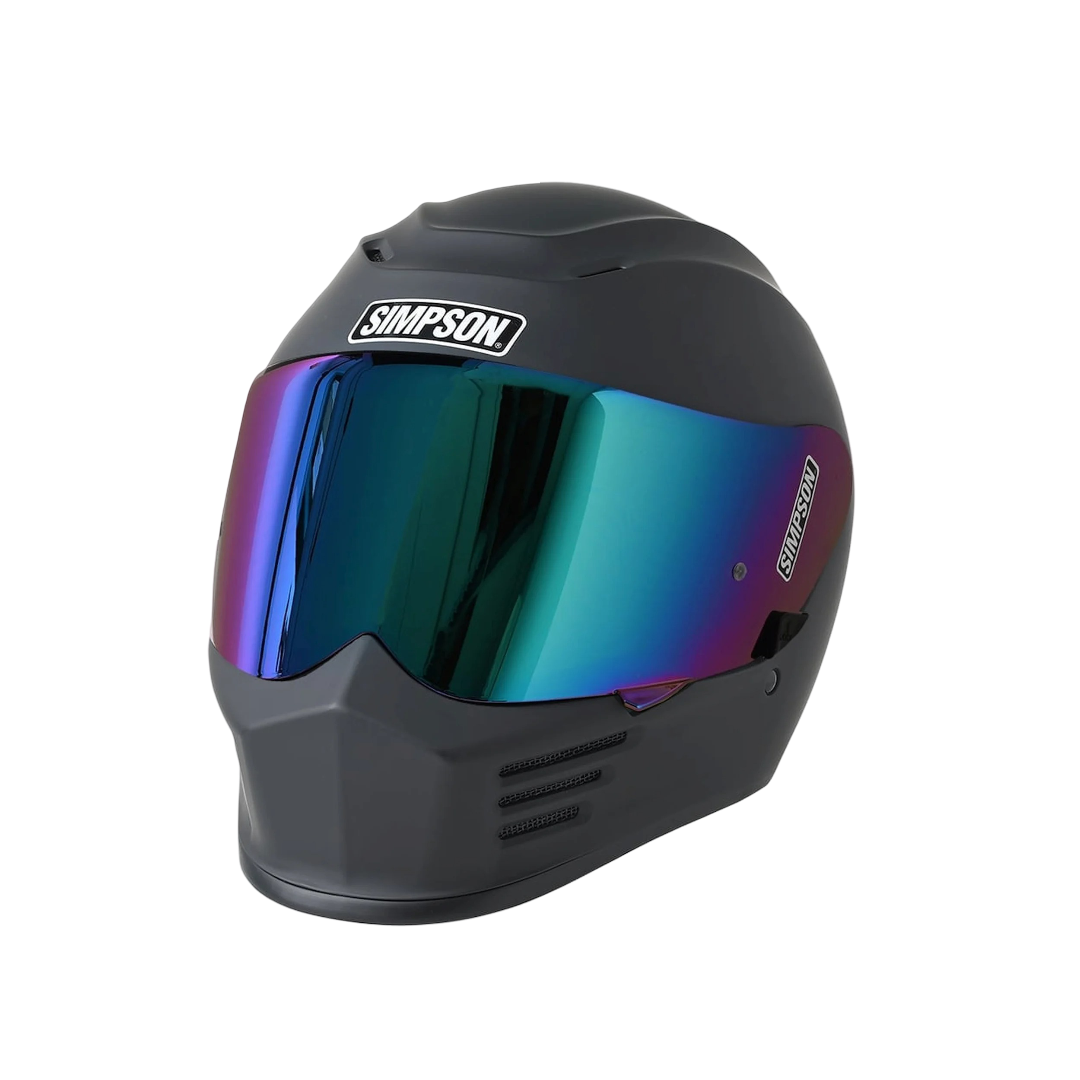 Simpson Speed Bandit Helmet - Matte Black – V-Twins Motorcycles