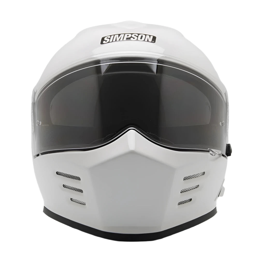 Simpson Ghost Bandit White Helmet – V-Twins Motorcycles